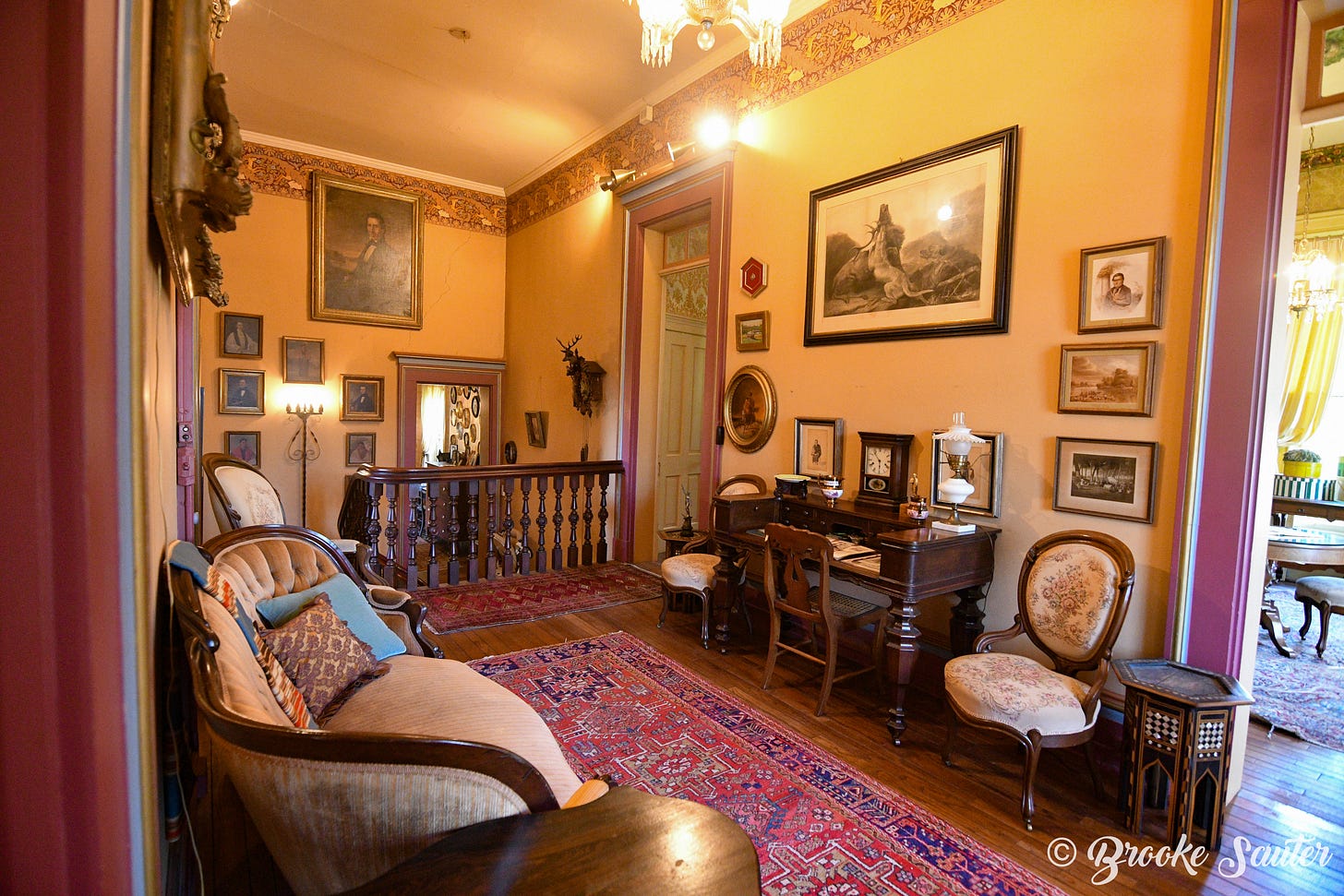 A look inside the historic Ball home on Ninth Street Hill
