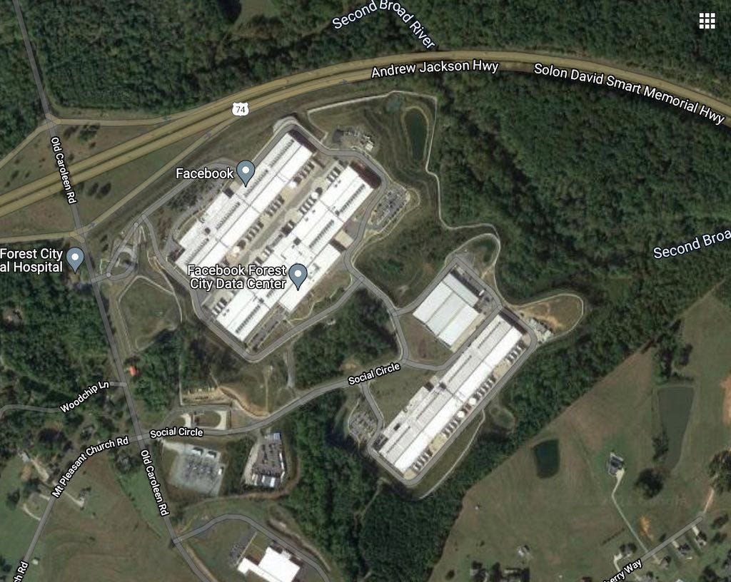 What it's like inside a Facebook data center