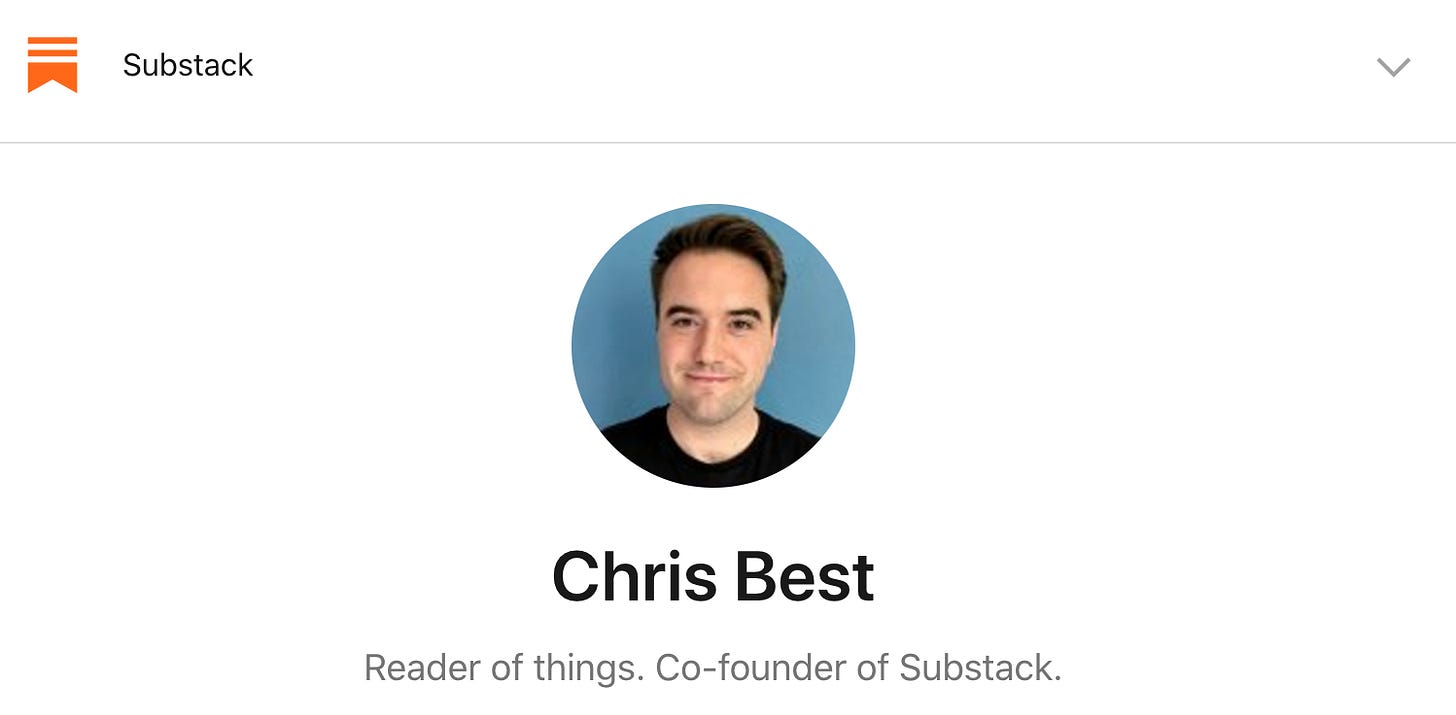 Substack CEO Chris Best wants to fix the viral internet