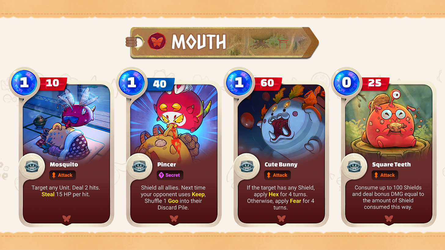 S2 Bug Card Leeks! - by Axie Infinity - The Lunacian