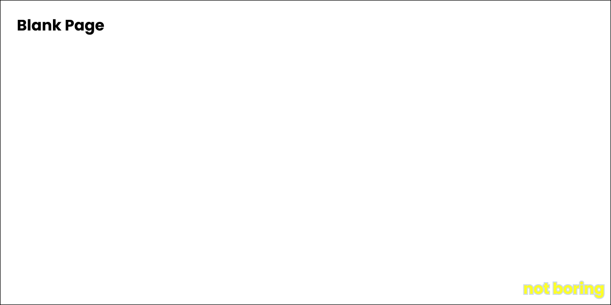 Blank Page - Not Boring by Packy McCormick