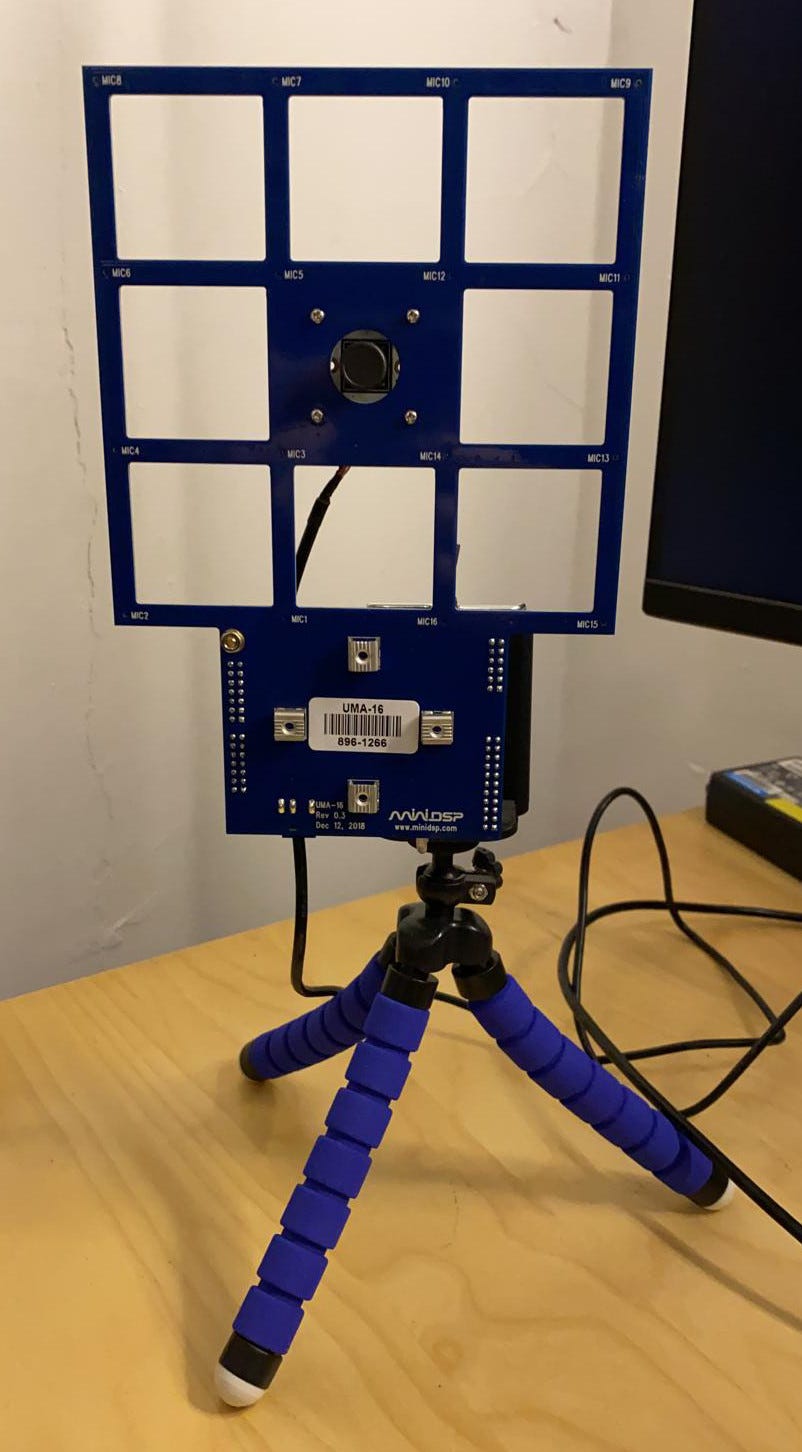 DIY Acoustic Camera using UMA-16 - by Michael Navat