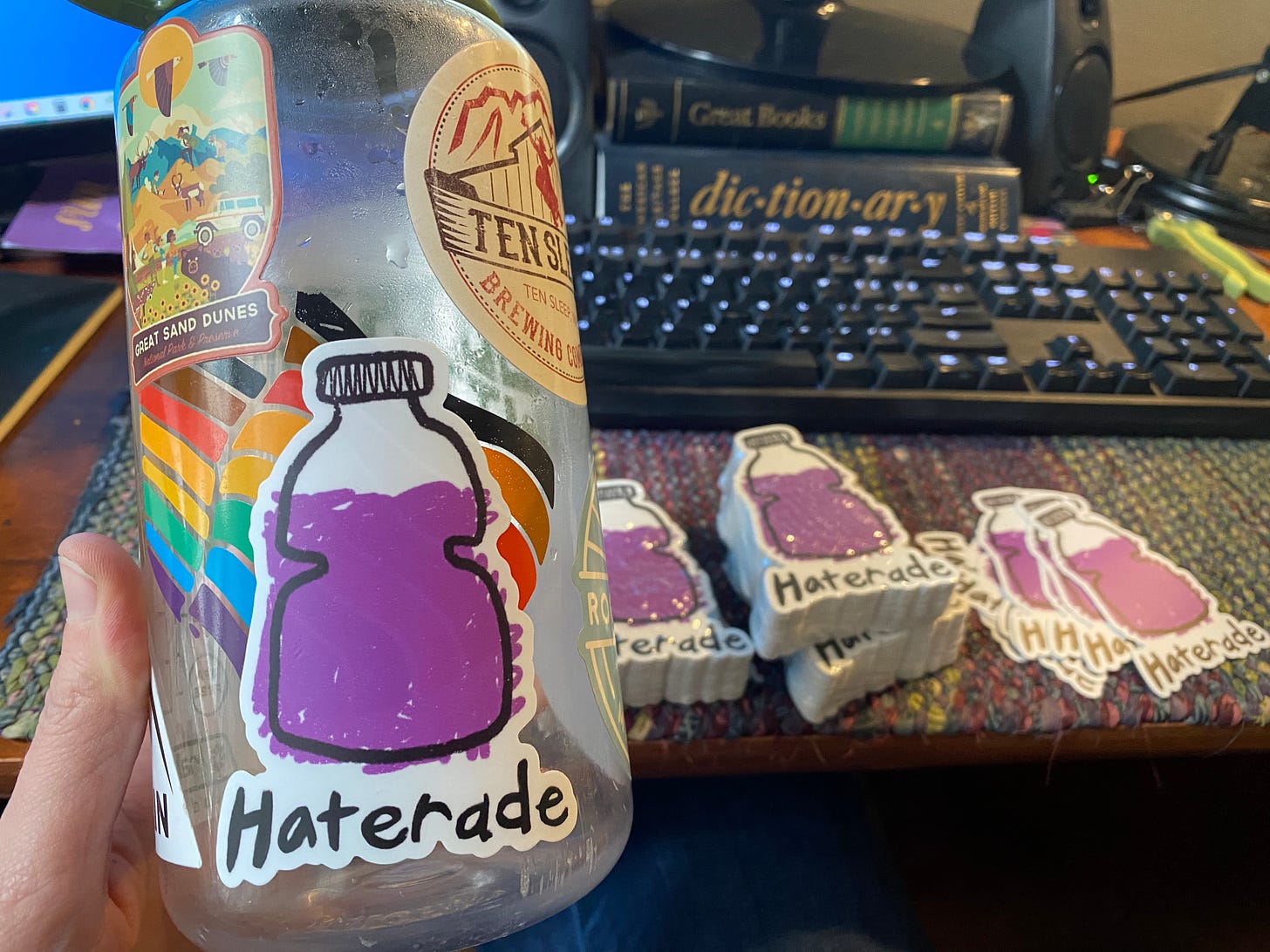 Happy Birthday, Haterade - by Liz Cook - Haterade