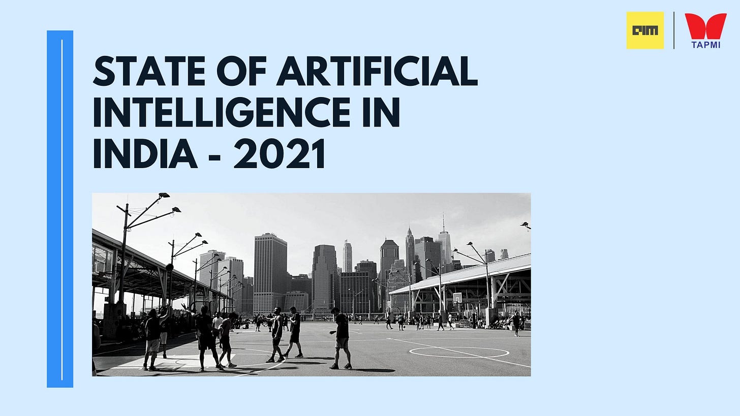 State Of Artificial Intelligence In India 2021