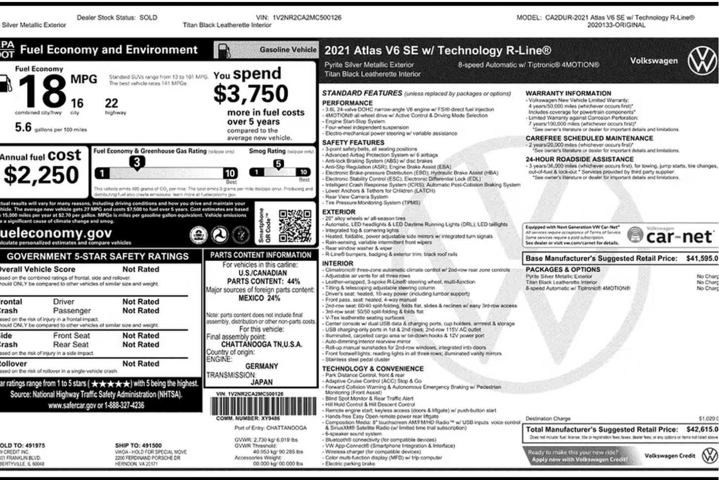 The Monroney Sticker Edition - by Colin Nagy