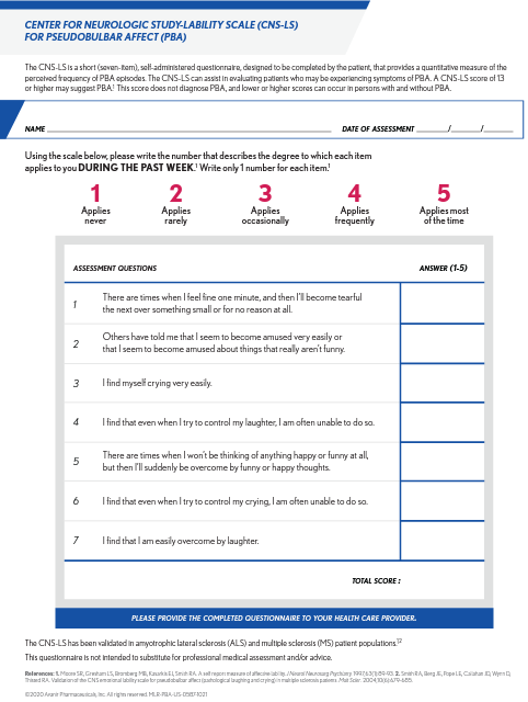 Inappropriate laughing and crying - by Gavin Giovannoni