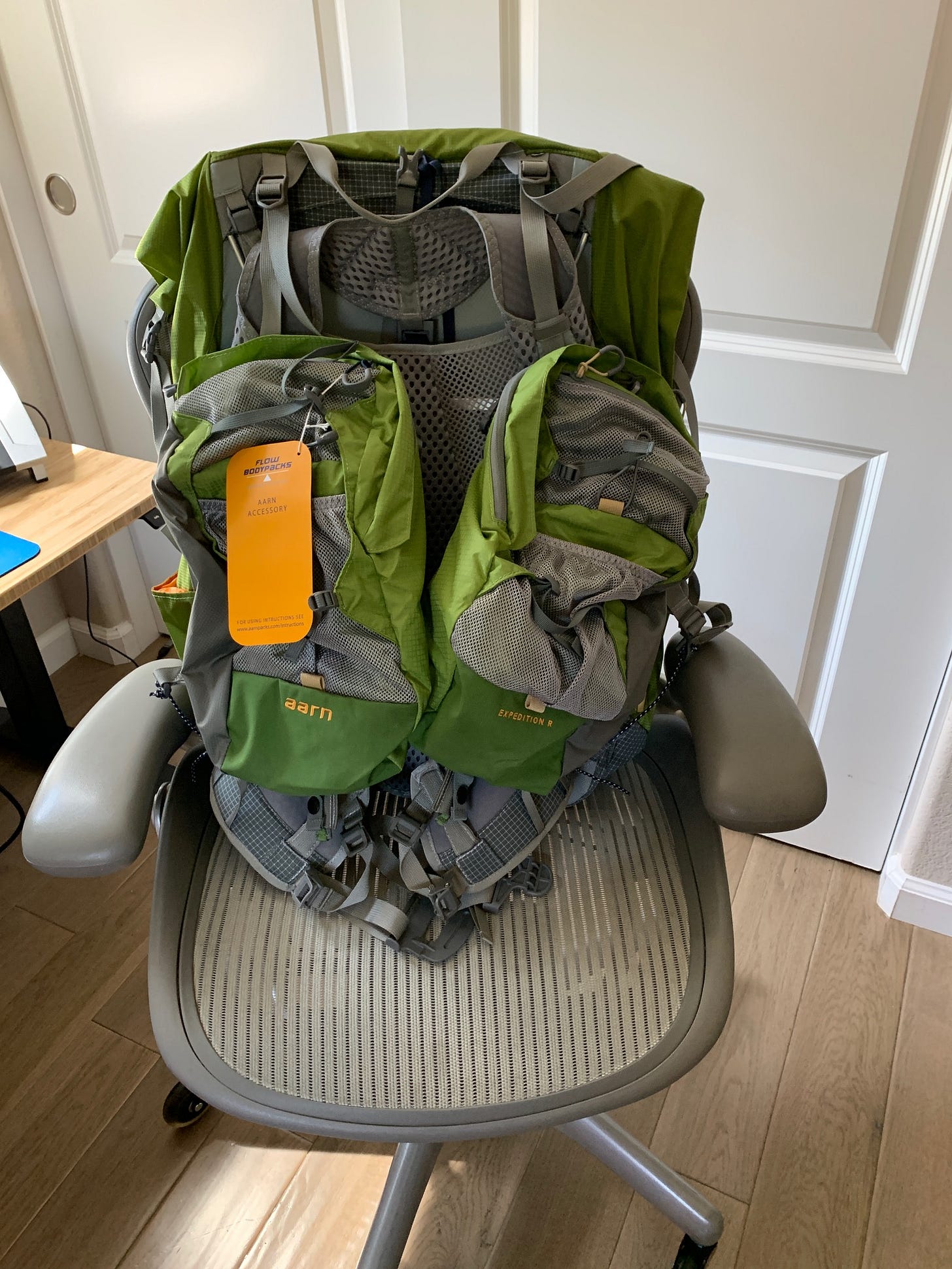 First thoughts on the Aarn Featherlite Freedom backpack