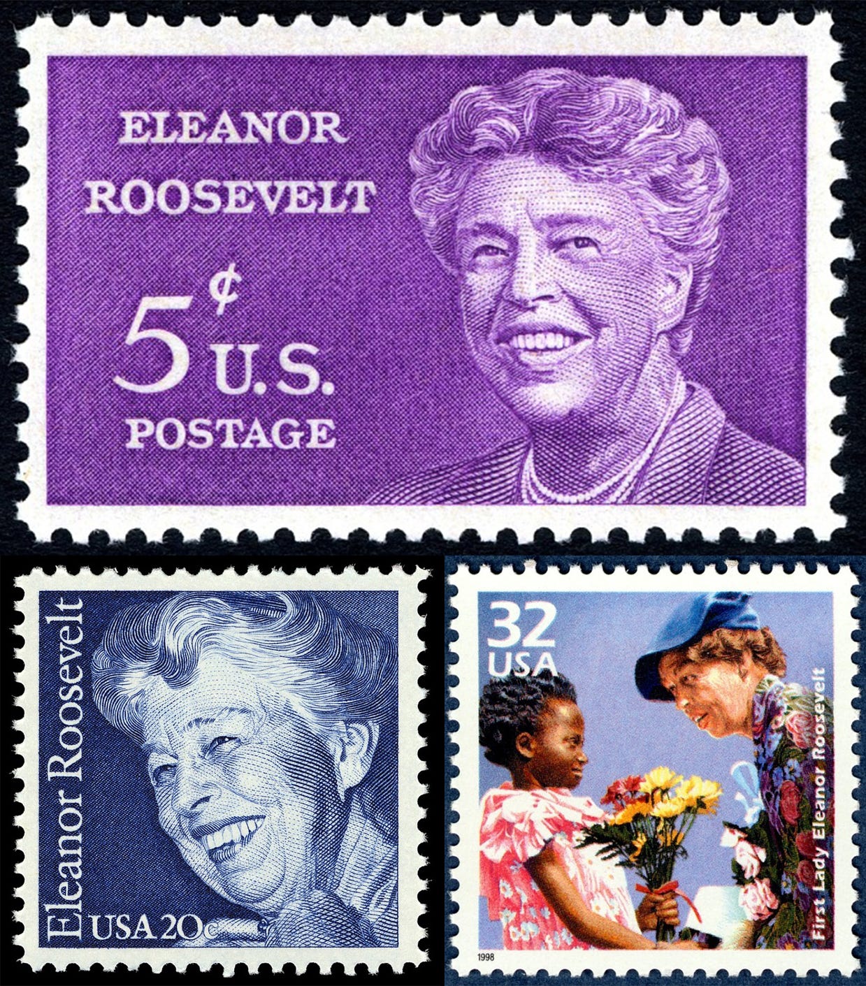 Here's all the first ladies who got their own U.S. postage stamp