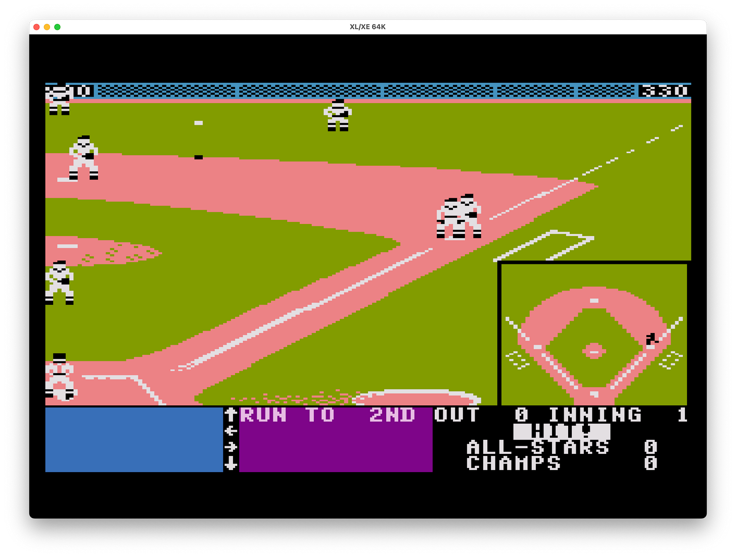 8-bit Baseball Games - by Paul Lefebvre