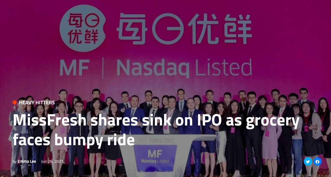 Quick-Commerce in China 🥬🥩 🛒🇨🇳 - by Rahul Maheshwari