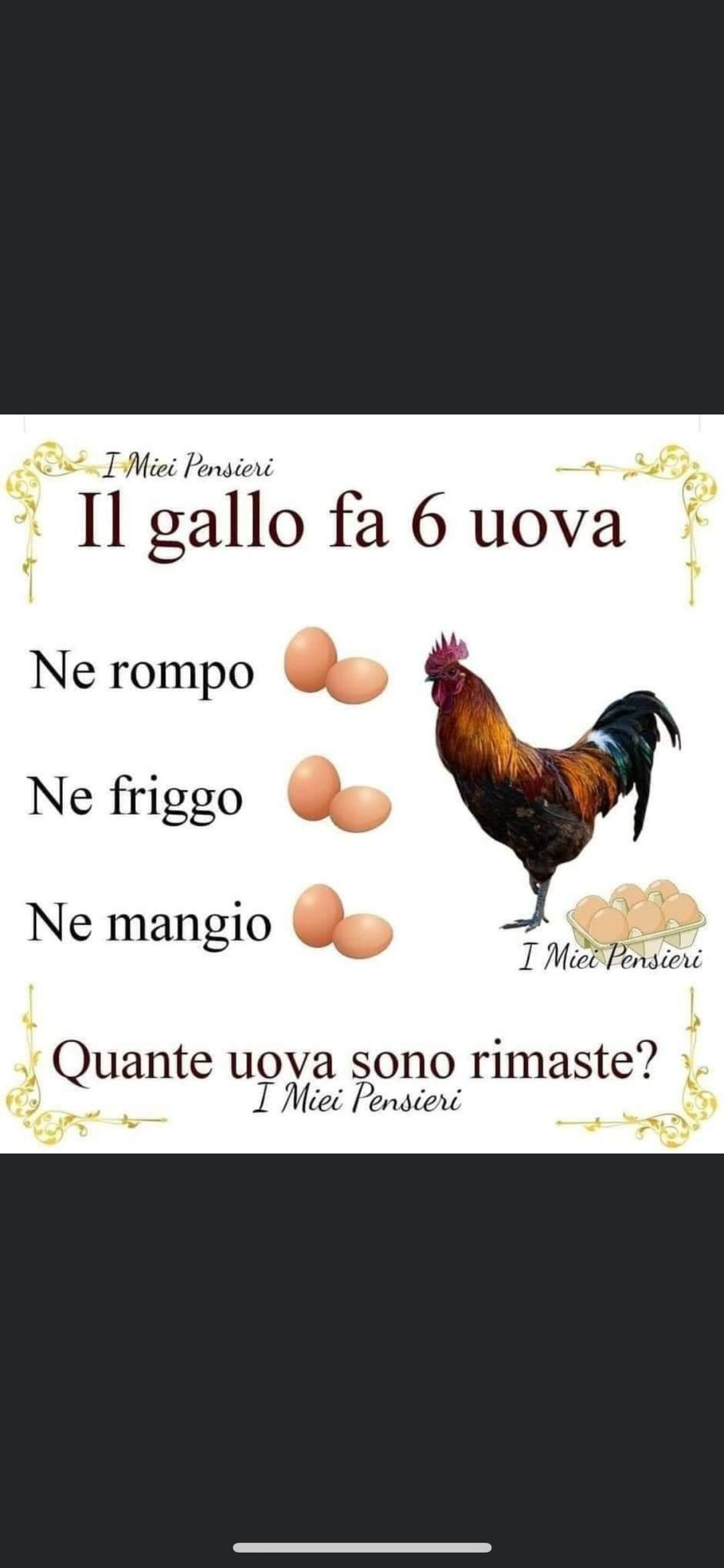 Problem solving all’italiana - solution!