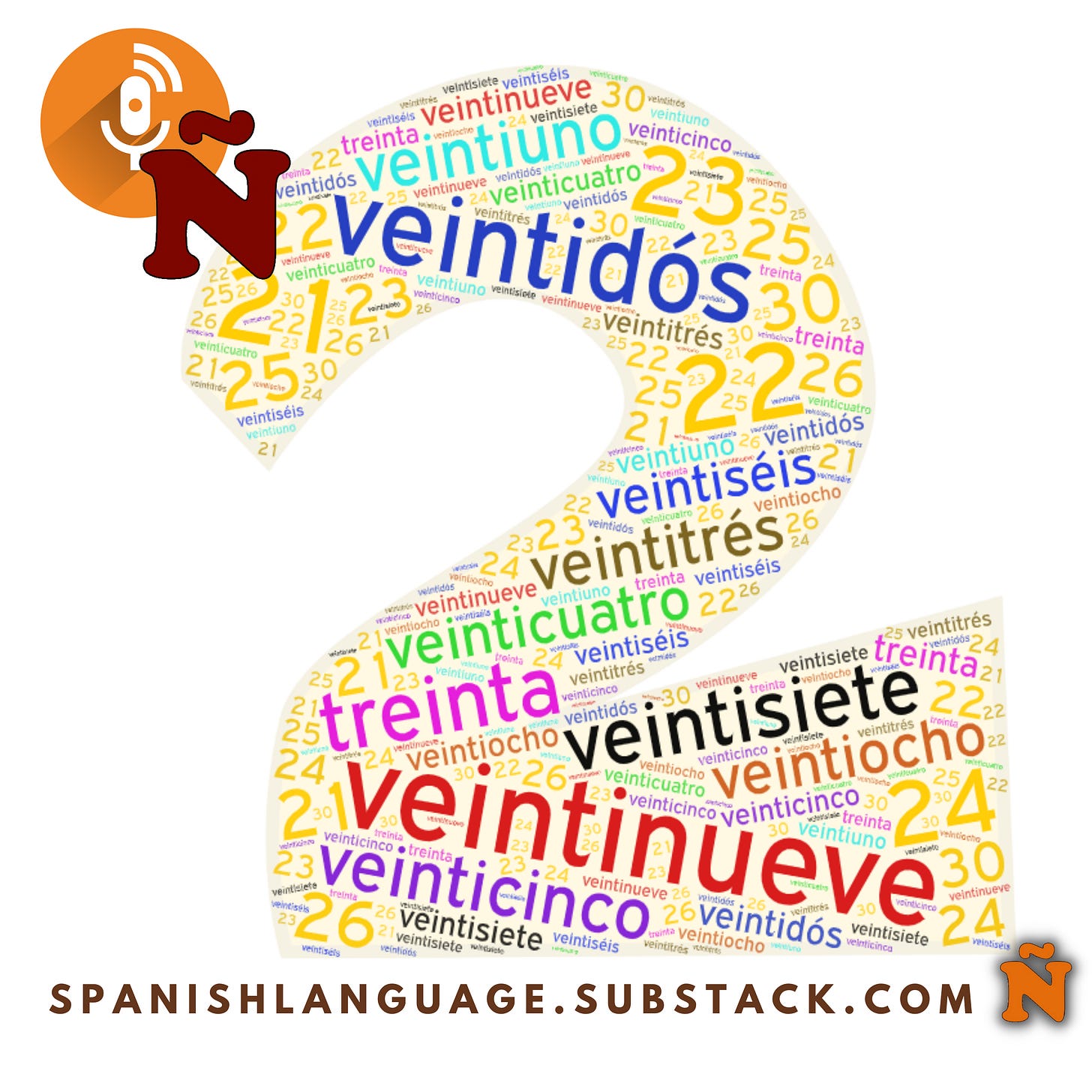 Podcast #036. Numbers in Spanish (21 - 30)