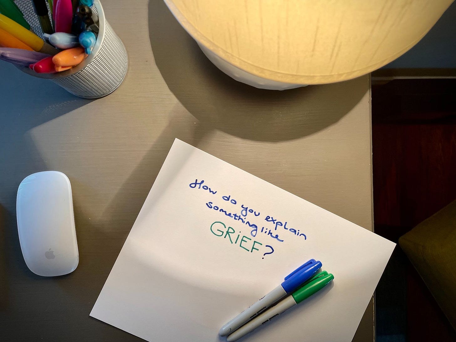 The Many Metaphors of Grief - by Katie Hawkins-Gaar