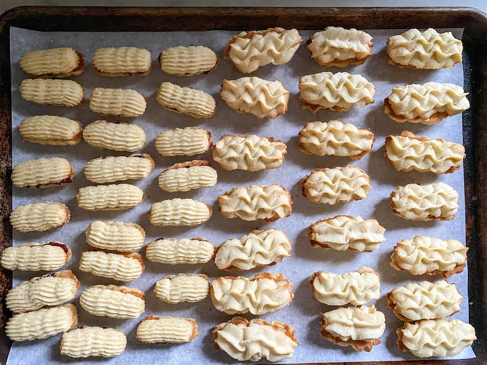 Italian Butter Cookies - by Jennie