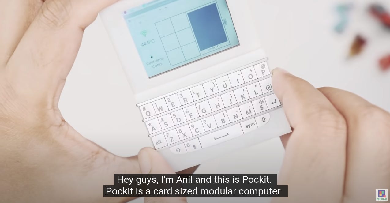 The Pockit modular, handheld computer - by Bryan Lunduke