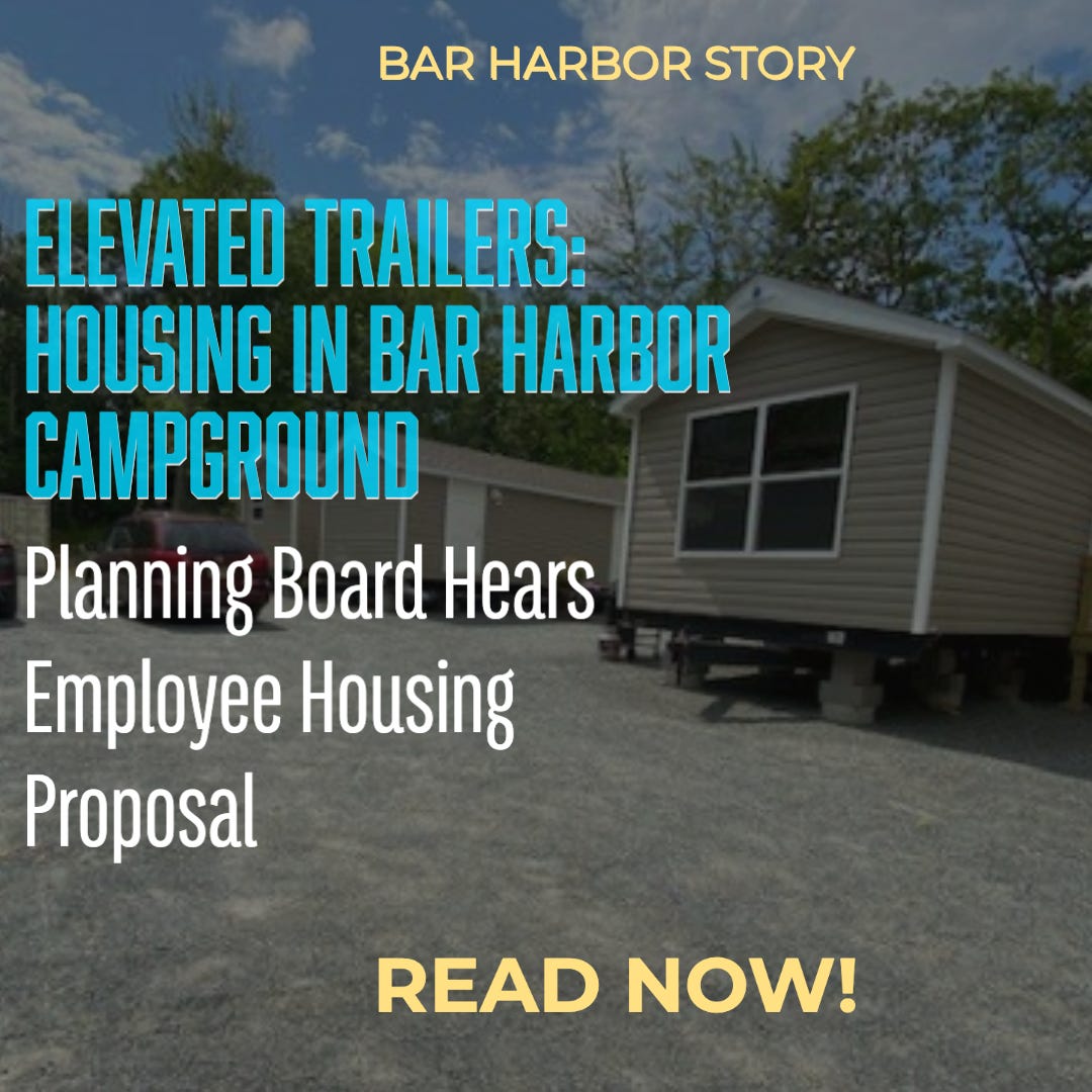 Elevated Trailers: Housing in Bar Harbor – Bar Harbor Story