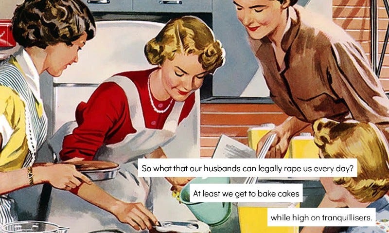 Why Are So Many People Convinced 1950s Housewives Led Happy, Fulfilled ...