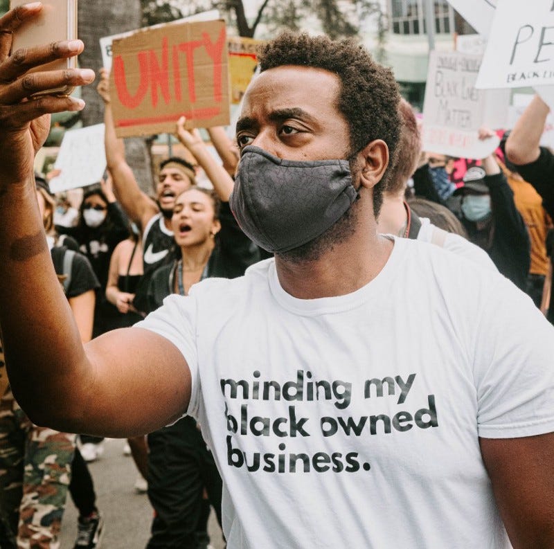 Should companies advertise themselves as black-owned?