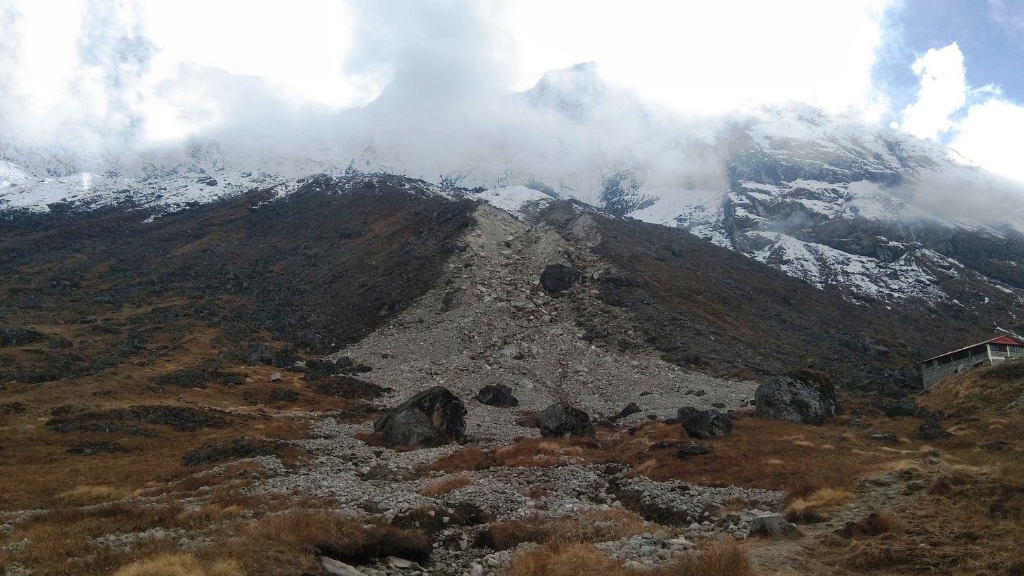 SOS from the Himalaya: The lifeline to 2b people is snapping in real time