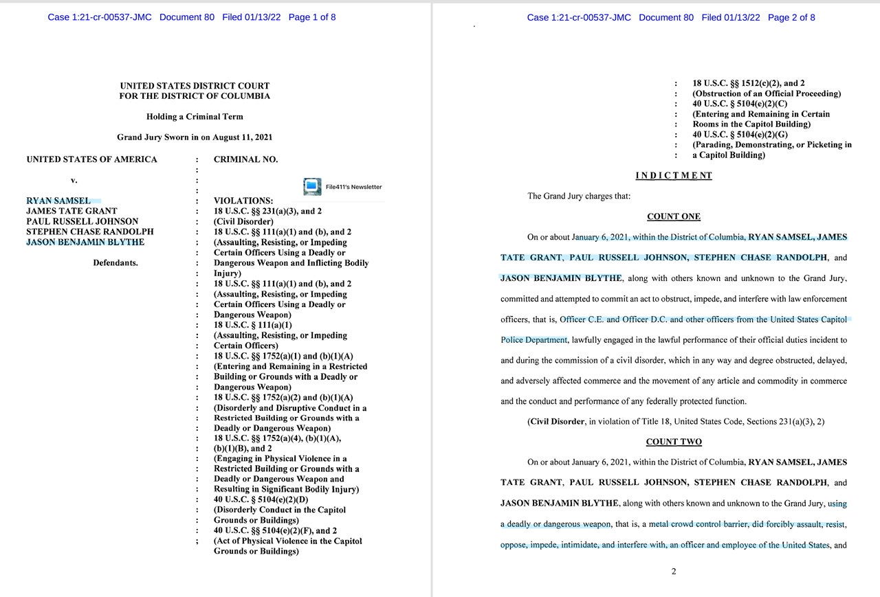 3rd superseding indictment. Ryan Samsel case update, Rhodes shall remain detained -Meggs ...