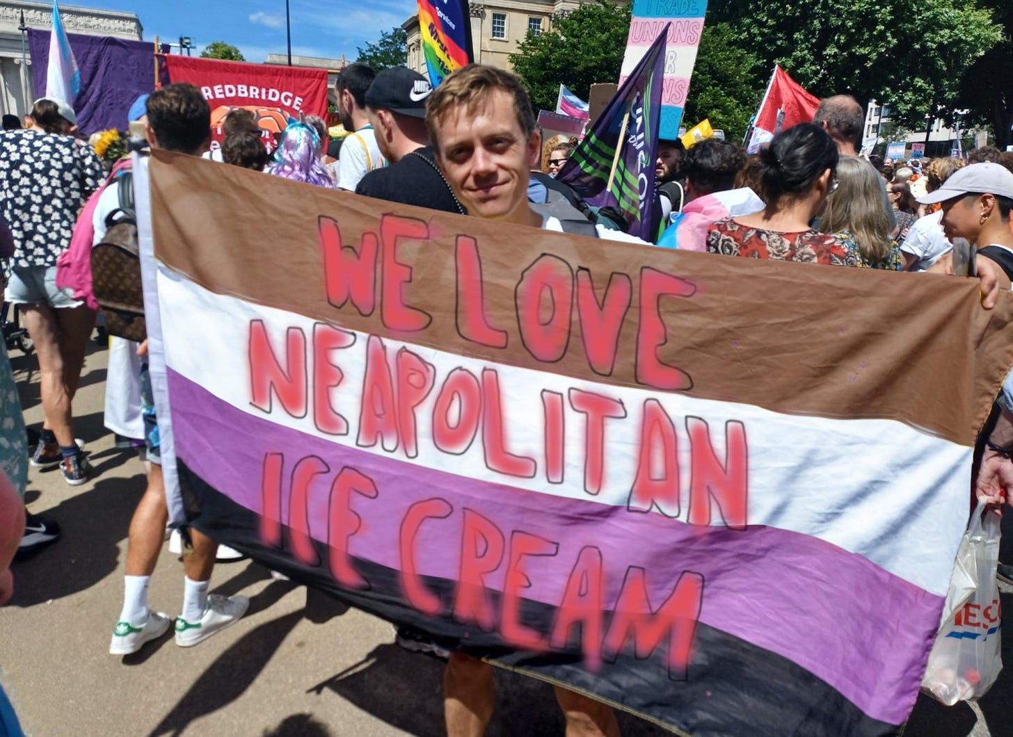 Pics from yesterday's Men's Rights March