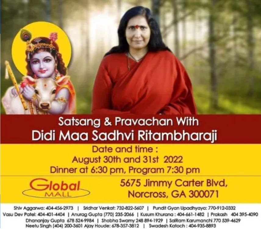 Sadhvi Rithambara helped foment anti-Muslim hate in India in 1990s. What is she now doing in ...