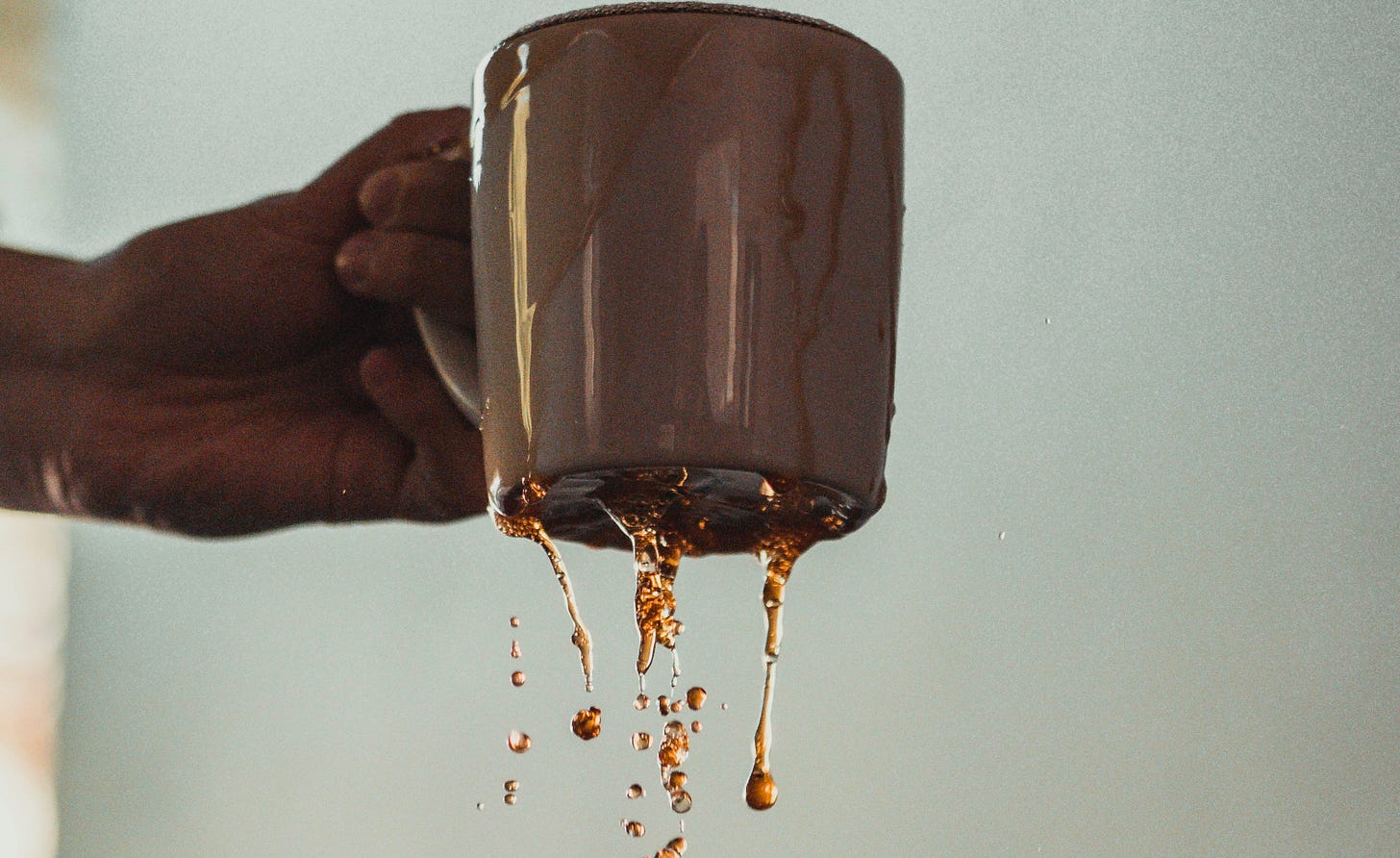 Full to overflowing - by Richard Merrick