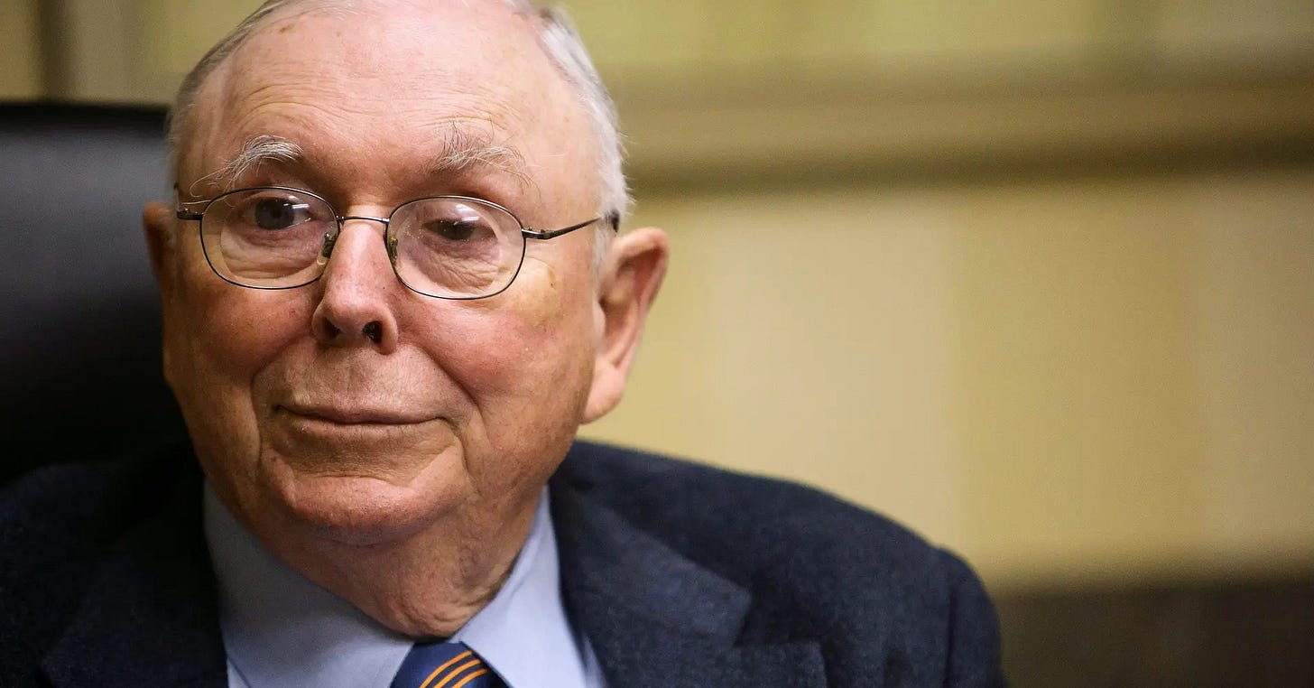Charlie Munger's Ultimate Buy-and-Hold Portfolio