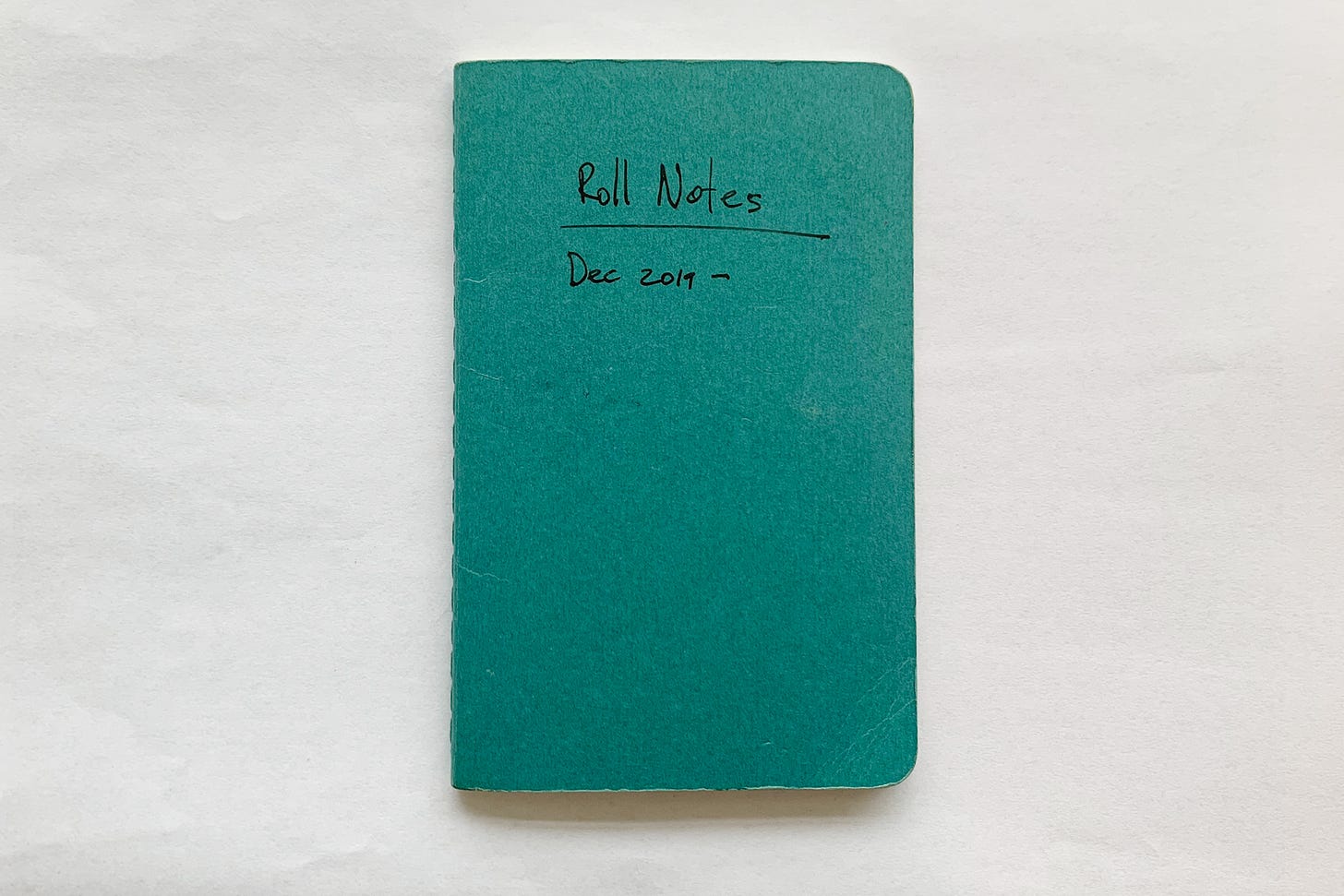 Process 012 ☼ Why Every Photographer Should Keep Roll Notes
