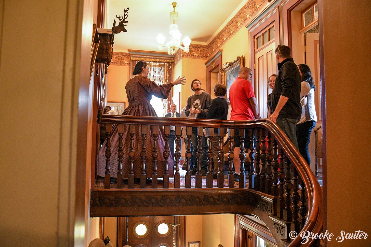 A look inside the historic Ball home on Ninth Street Hill