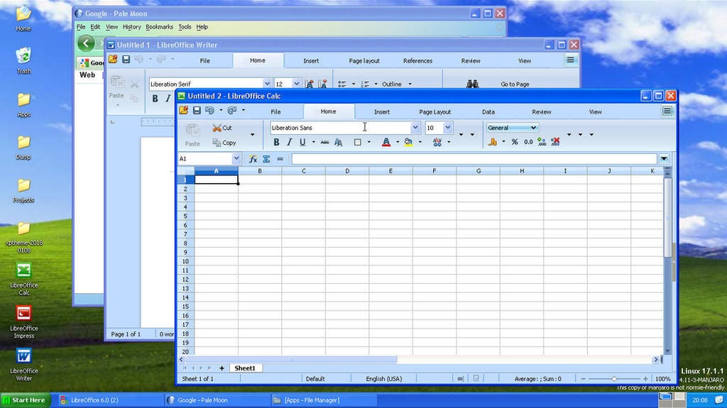 Make Linux look exactly like Windows XP - by Bryan Lunduke