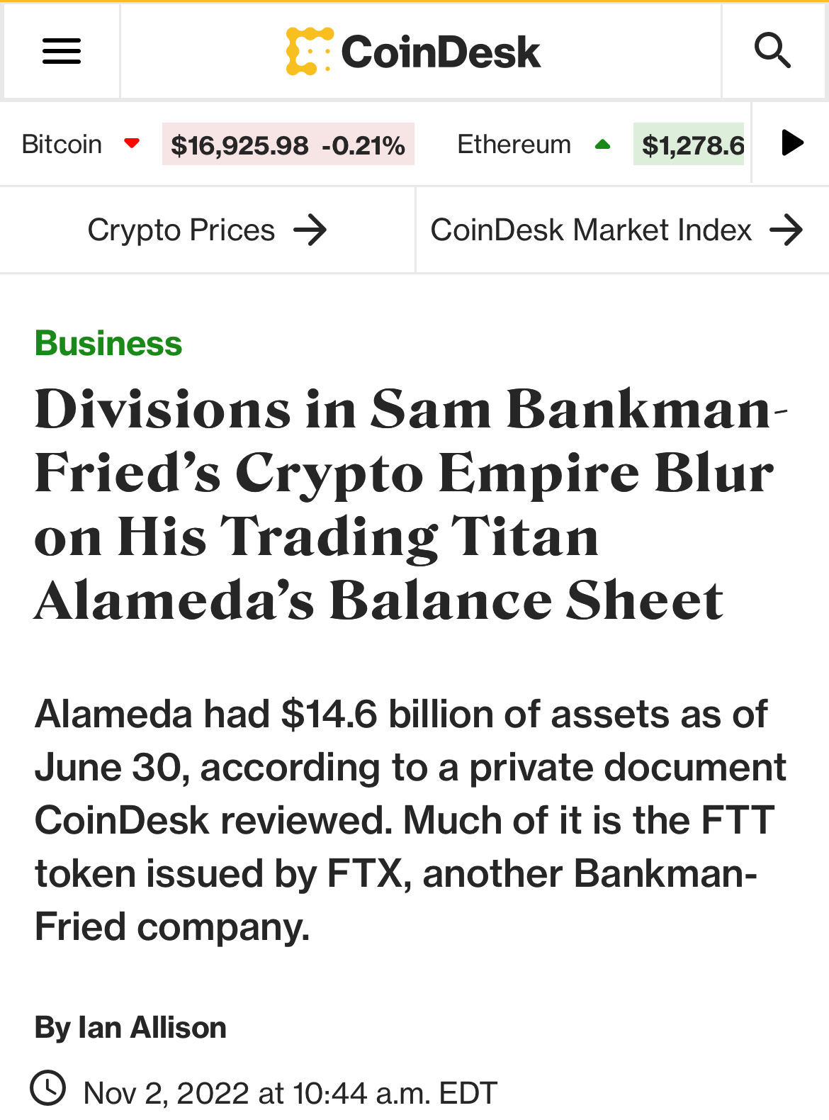PART 2: An interview with Marc Cohodes, the investor who called the FTX ...
