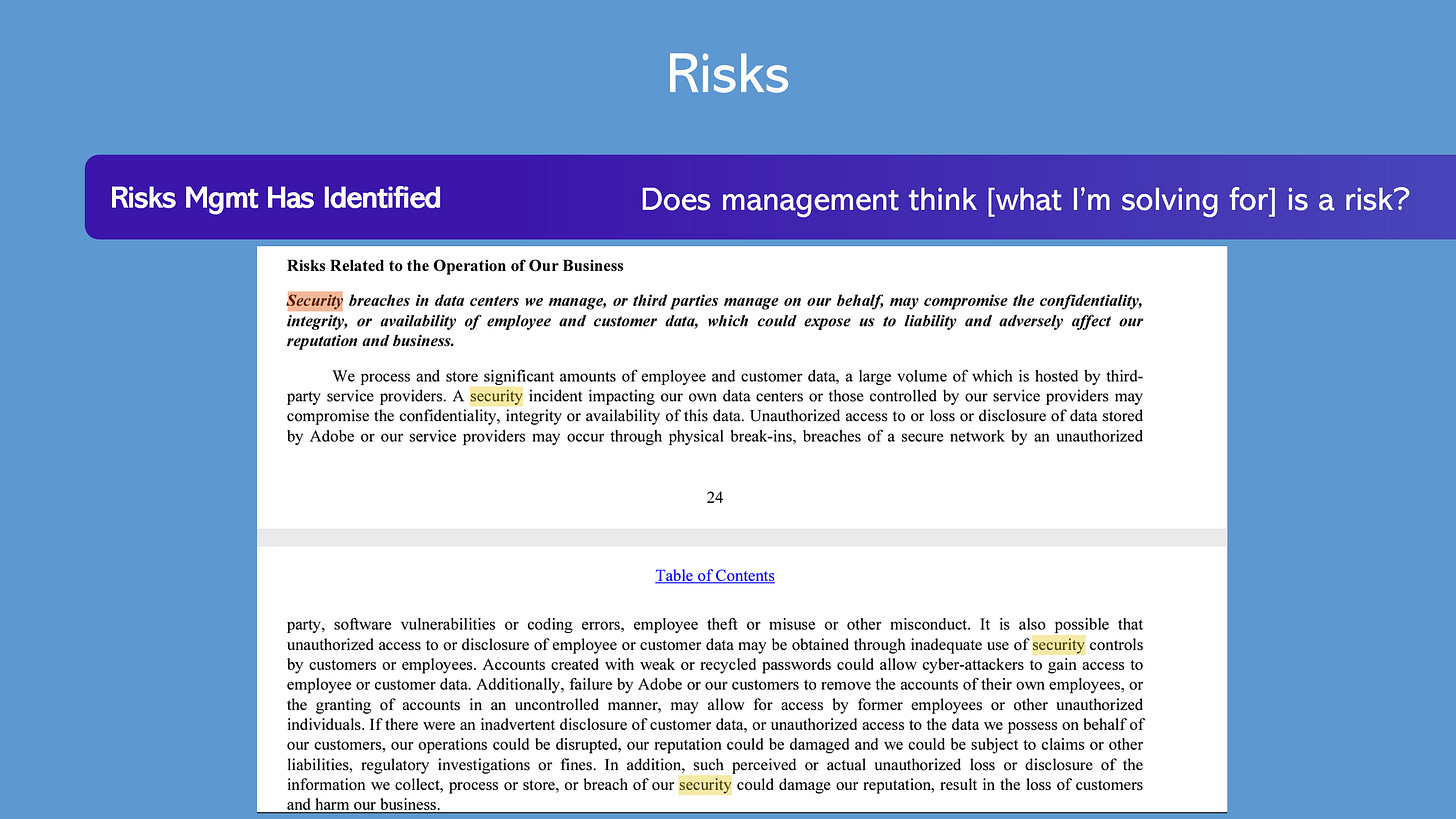 How to Read a 10K - for Sales People - by CJ Gustafson