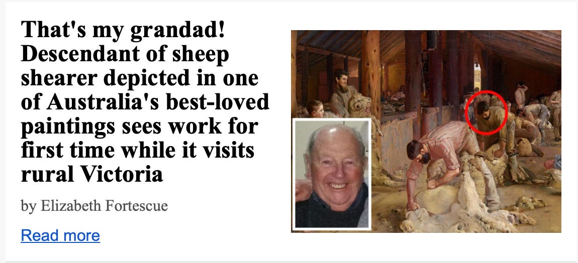 Shearing the rams - by H H - Sheepspotting