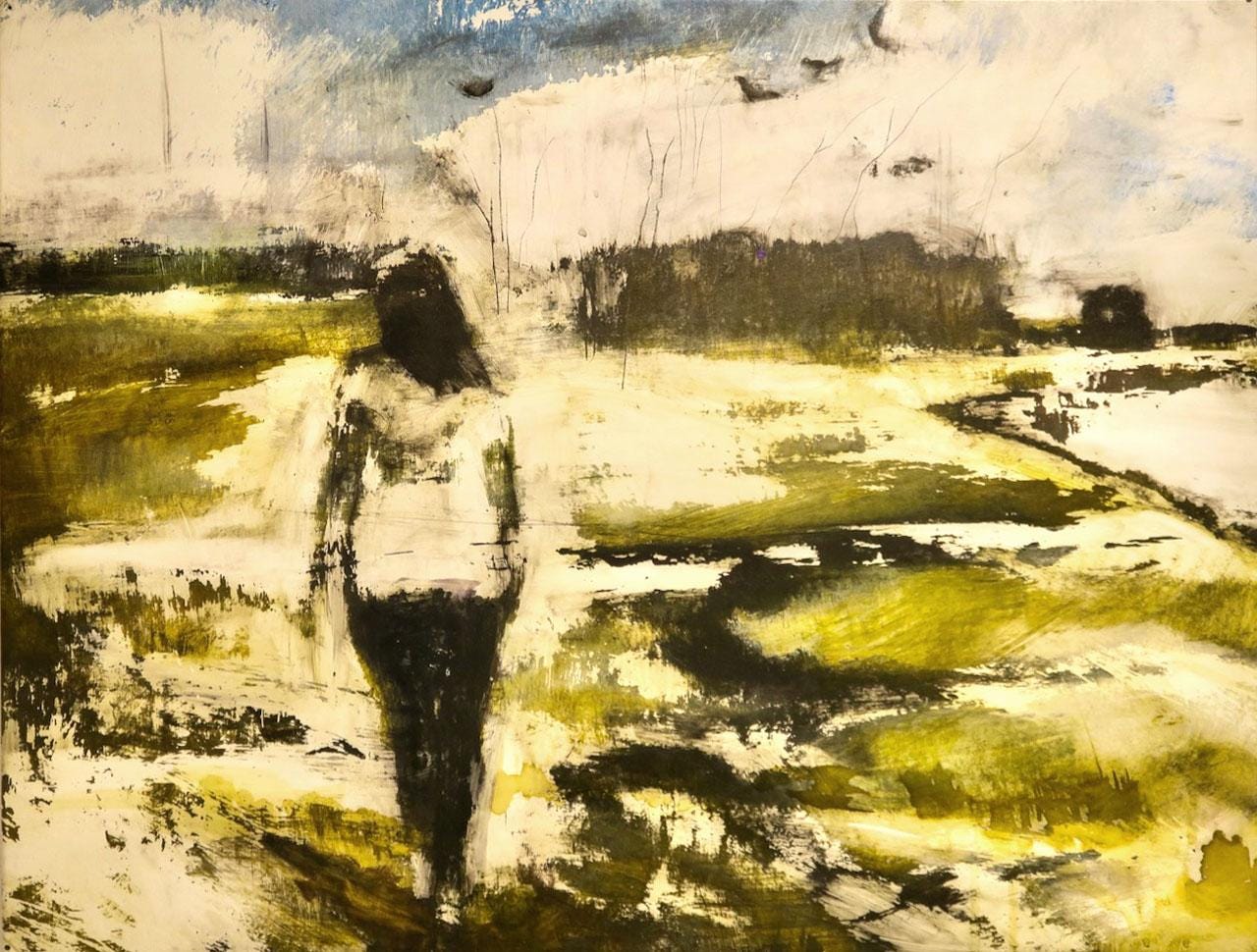 Loren Doucette, painter - by Amy Allen - Palate & Palette