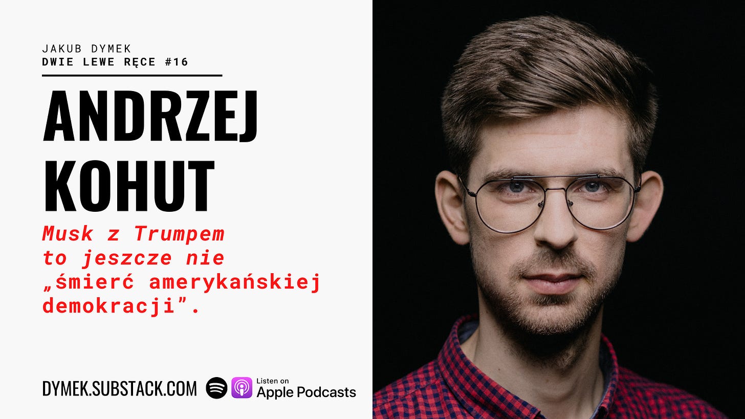 🎙Andrzej Kohut o podzielonej Ameryce - by Jakub Dymek