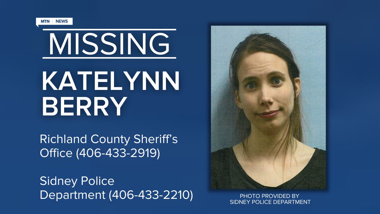 Sidney MT: Woman Still Reported as Missing- - by Protestia