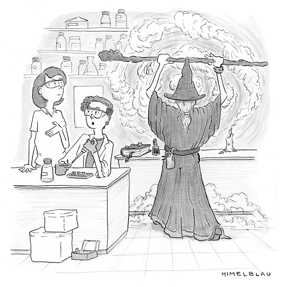 Wizardry in the Lab - by Ed Himelblau - The Lab Meeting
