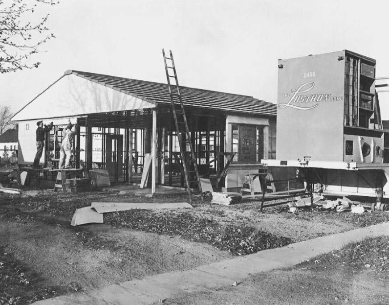 The Lustron Home - by Brian Potter - Construction Physics