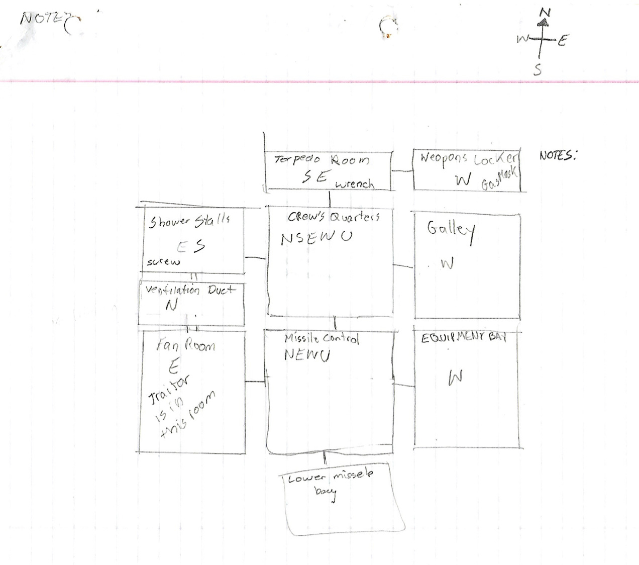 Text Adventure Game Maps - by Paul Lefebvre