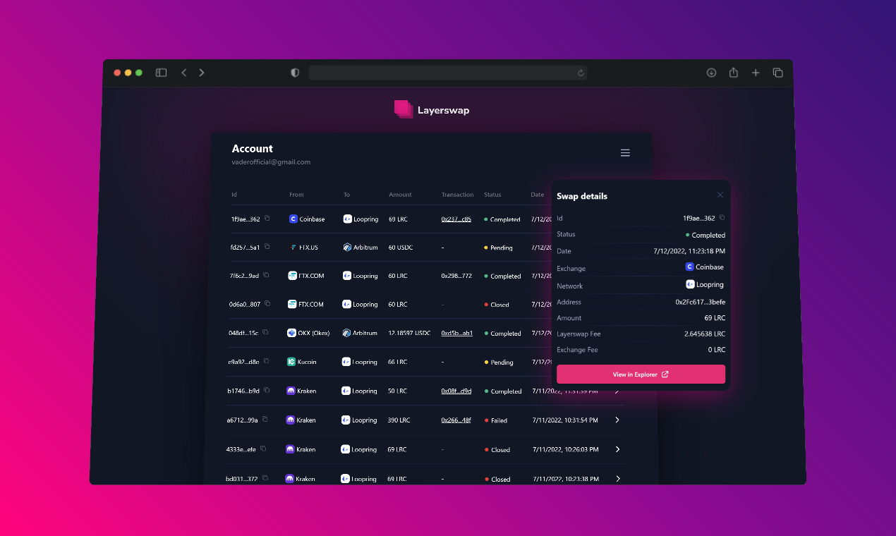 Layerswap v2 is live - by Aram - Layerswap