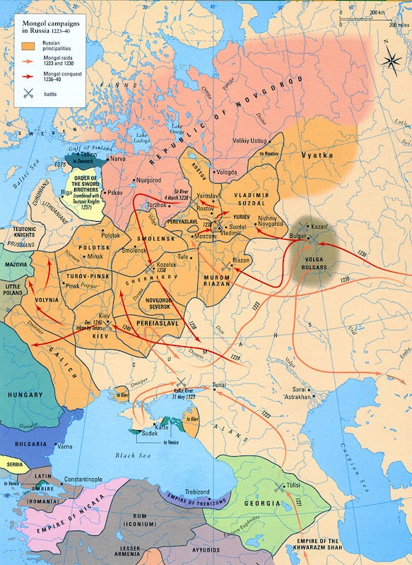 Today in European history: the Mongols sack Kyiv (1240)
