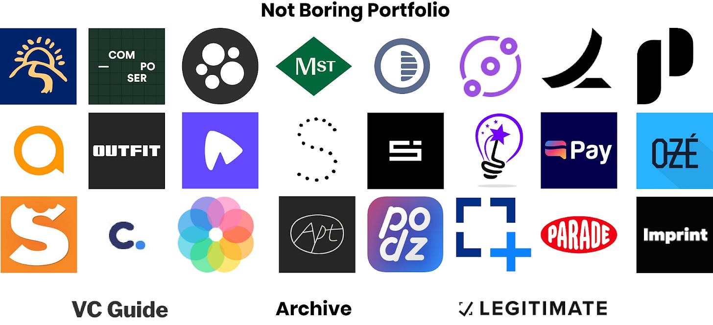 Introducing Not Boring Capital