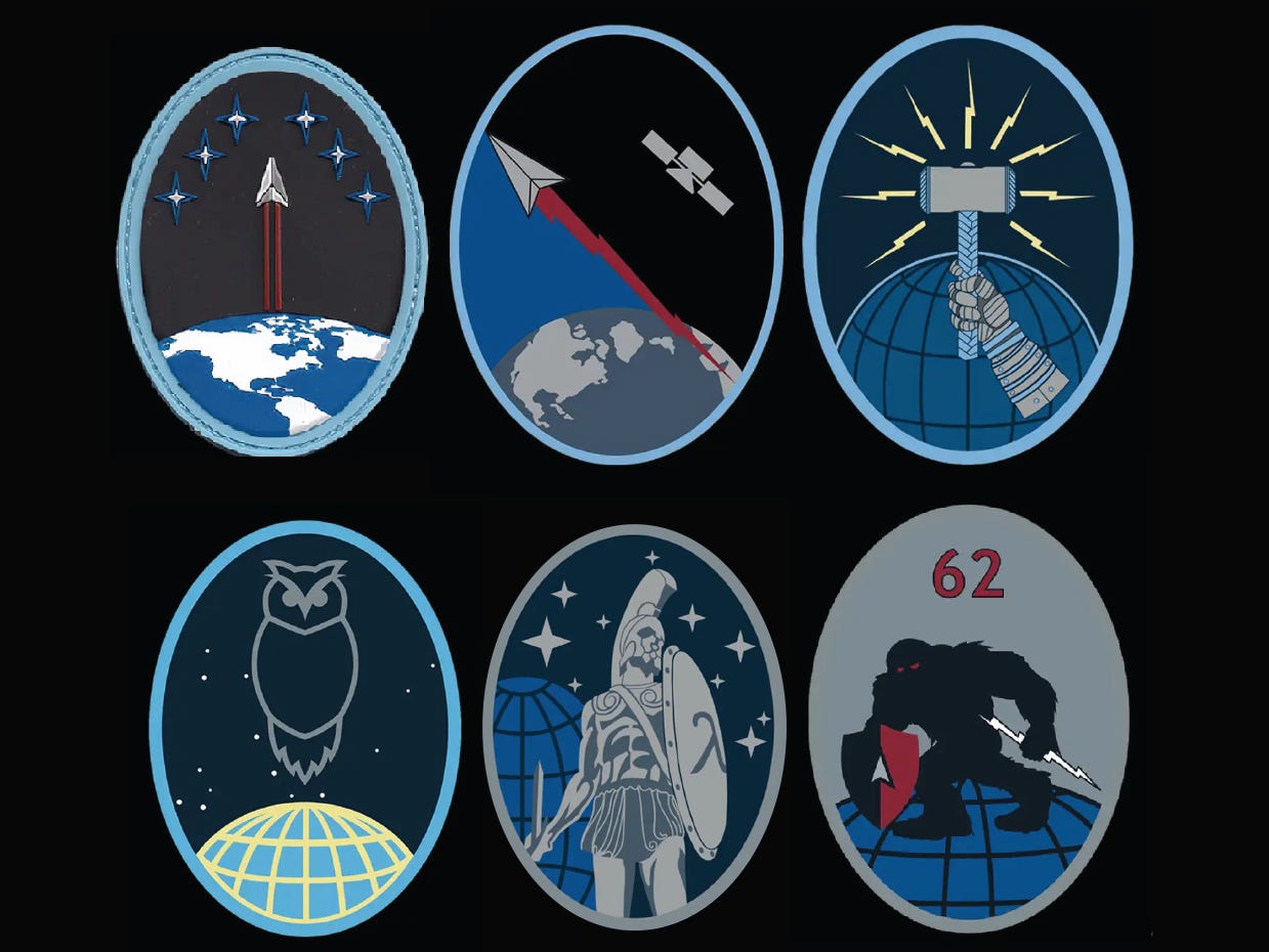 Wait, these U.S. Space Force unit logos are… metal af
