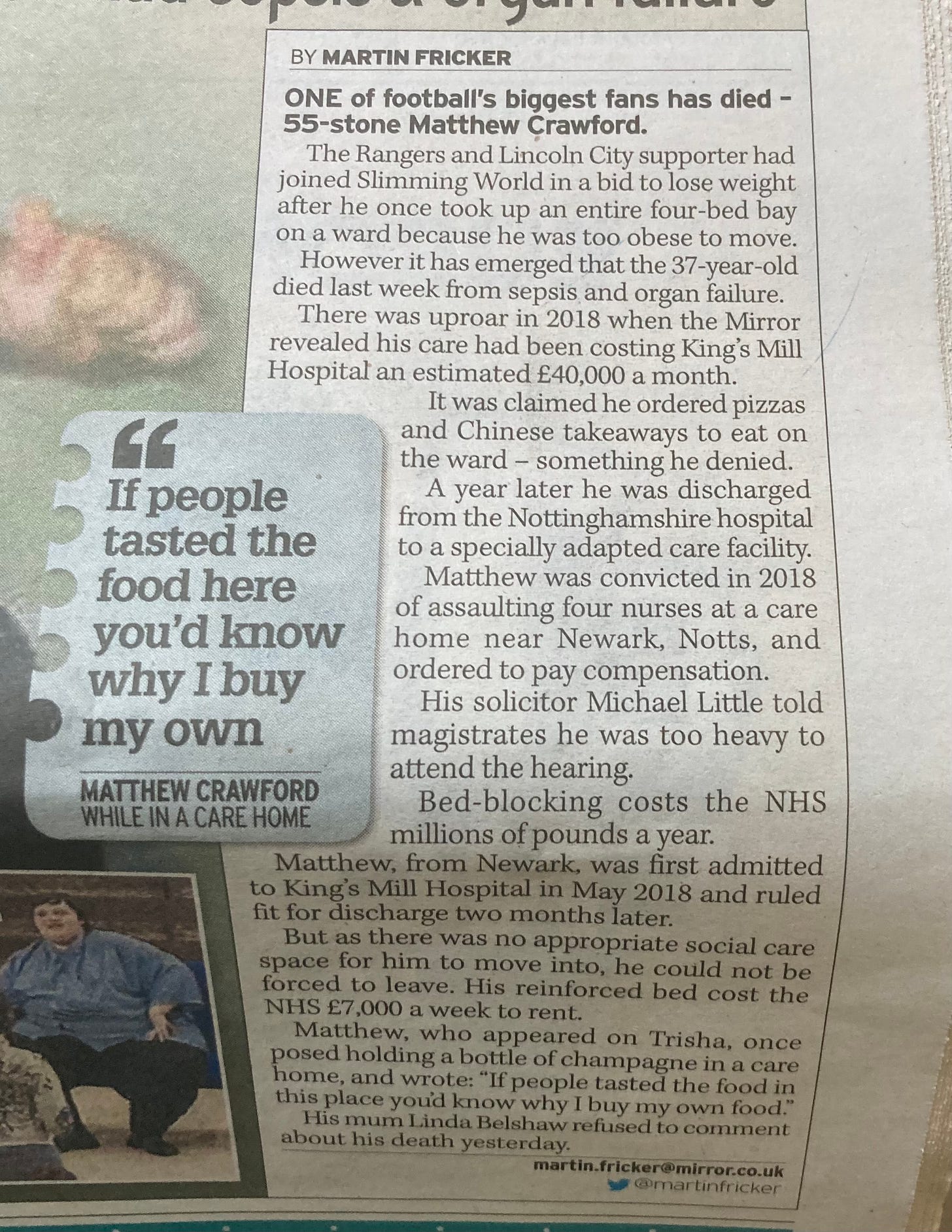 The prurient interest - by Mic Wright