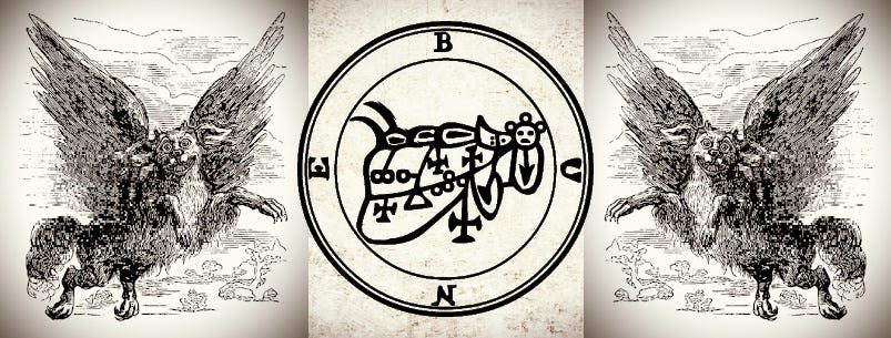 Duke Bune - calling upon the demon that giveth riches - 26th spirit of ...