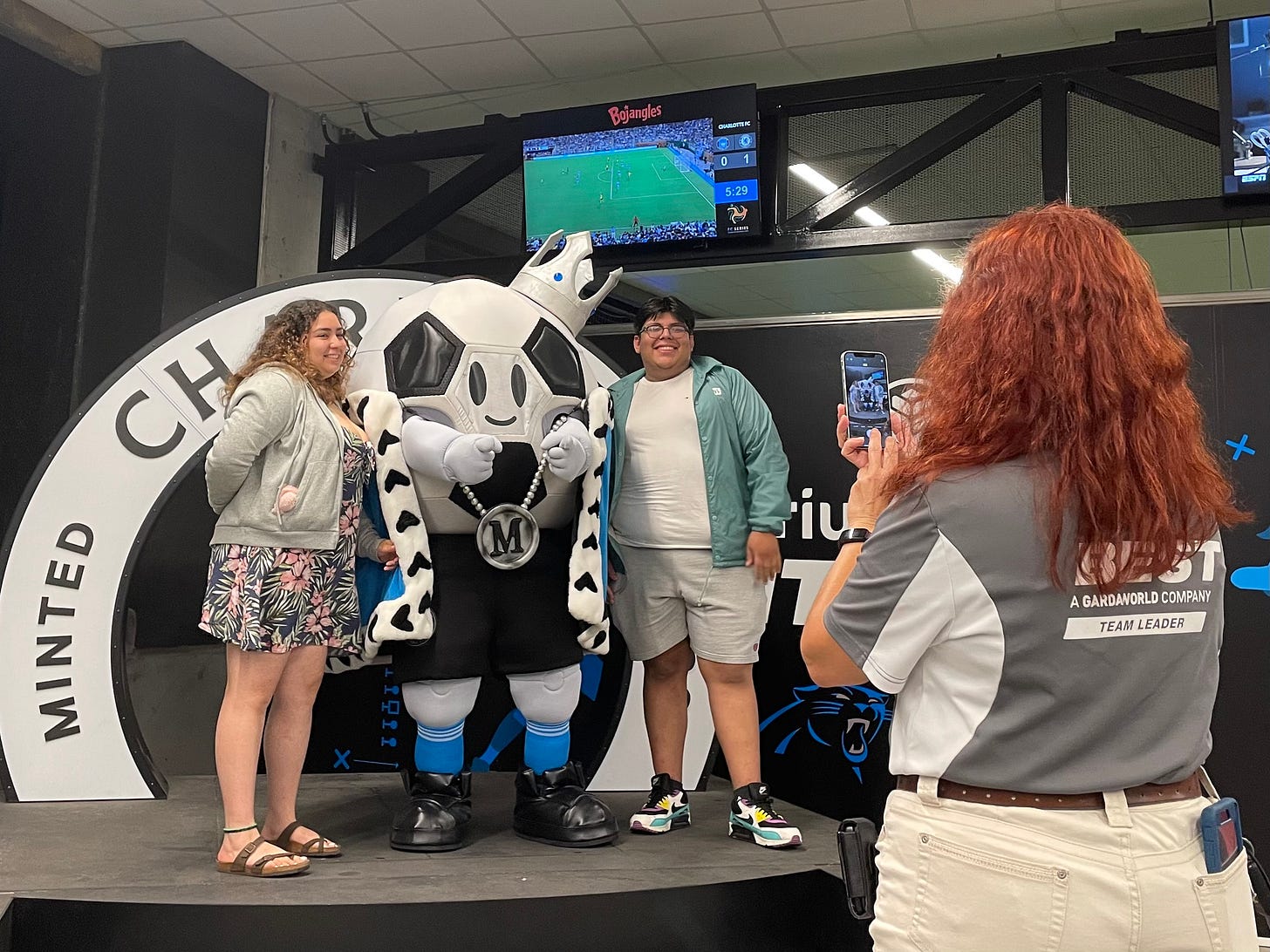 Sir Minty, mascot of mystery - The Charlotte Ledger