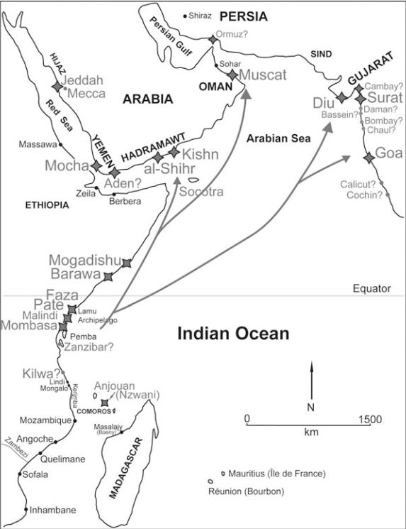 Maritime trade, Shipbuilding and African sailors in the indian ocean: a ...