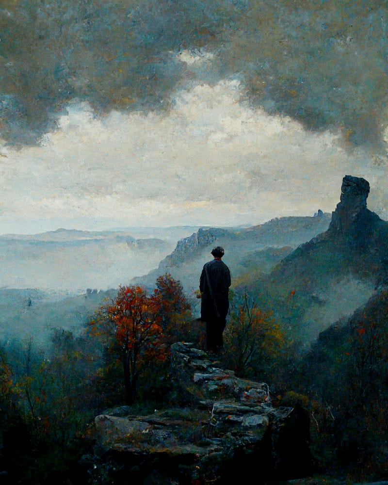 AI Reimagines 10 Famous Landscape Paintings