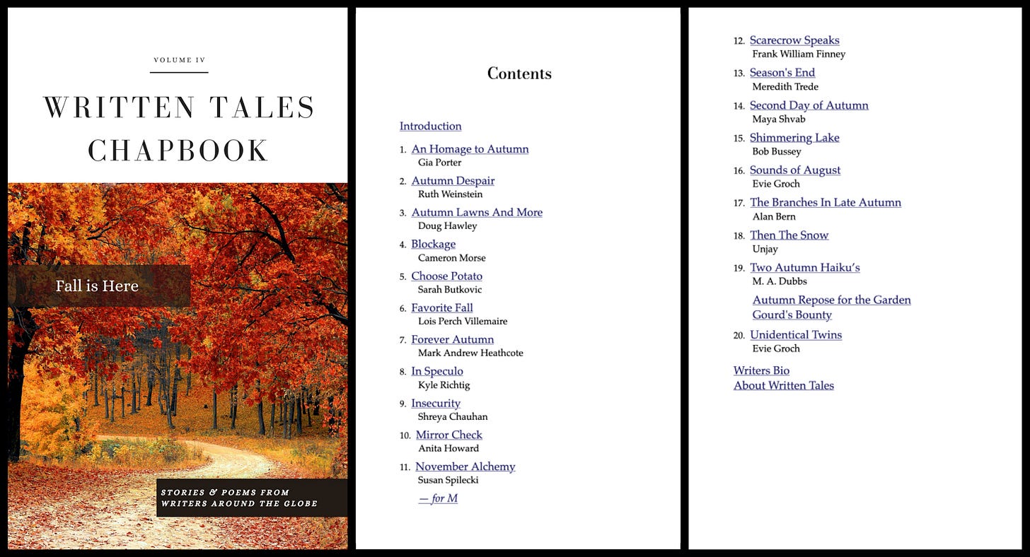 Written Tales Chapbook IV - Written Tales Magazine